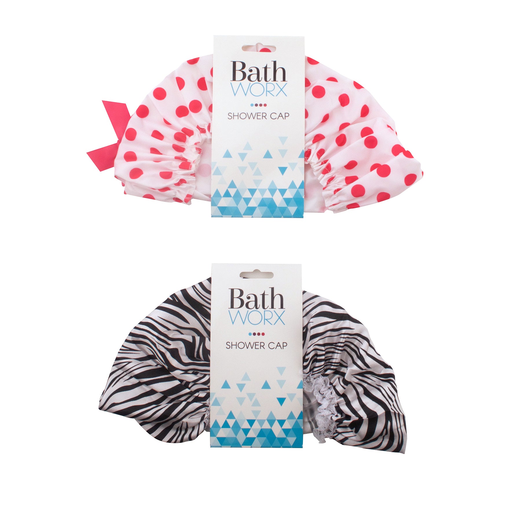 Shower Cap Printed Polyester - 2 Assorted Designs | Hot Dollar Newtown ...