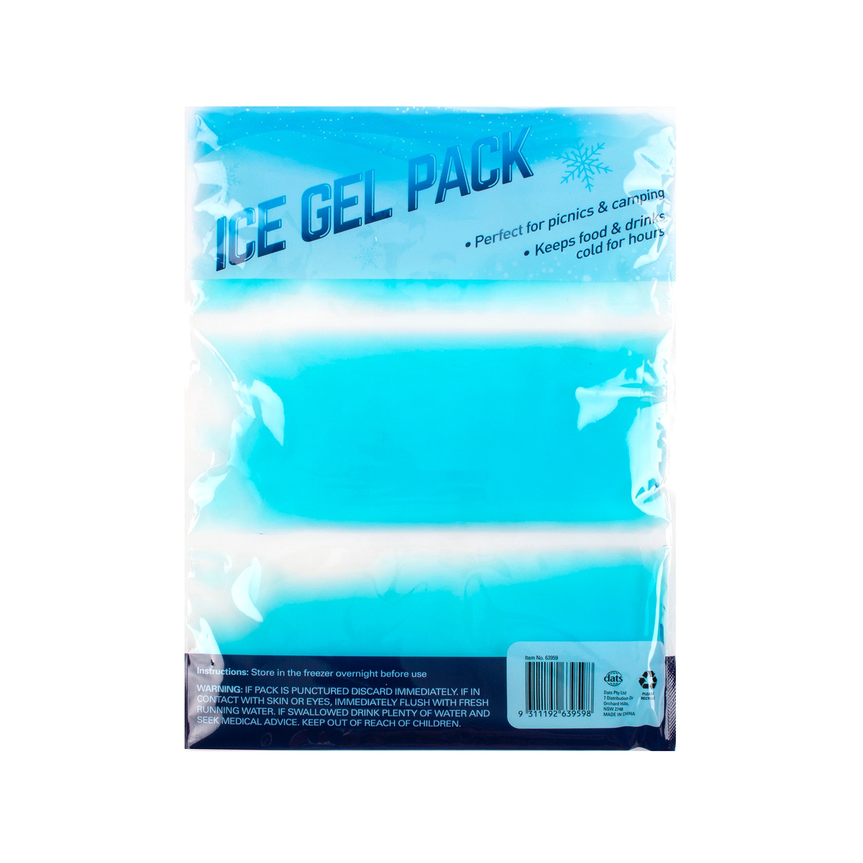 Ice Brink Reusable Gel Pack 24x31cm | Hot Dollar Newtown | One Stop ...