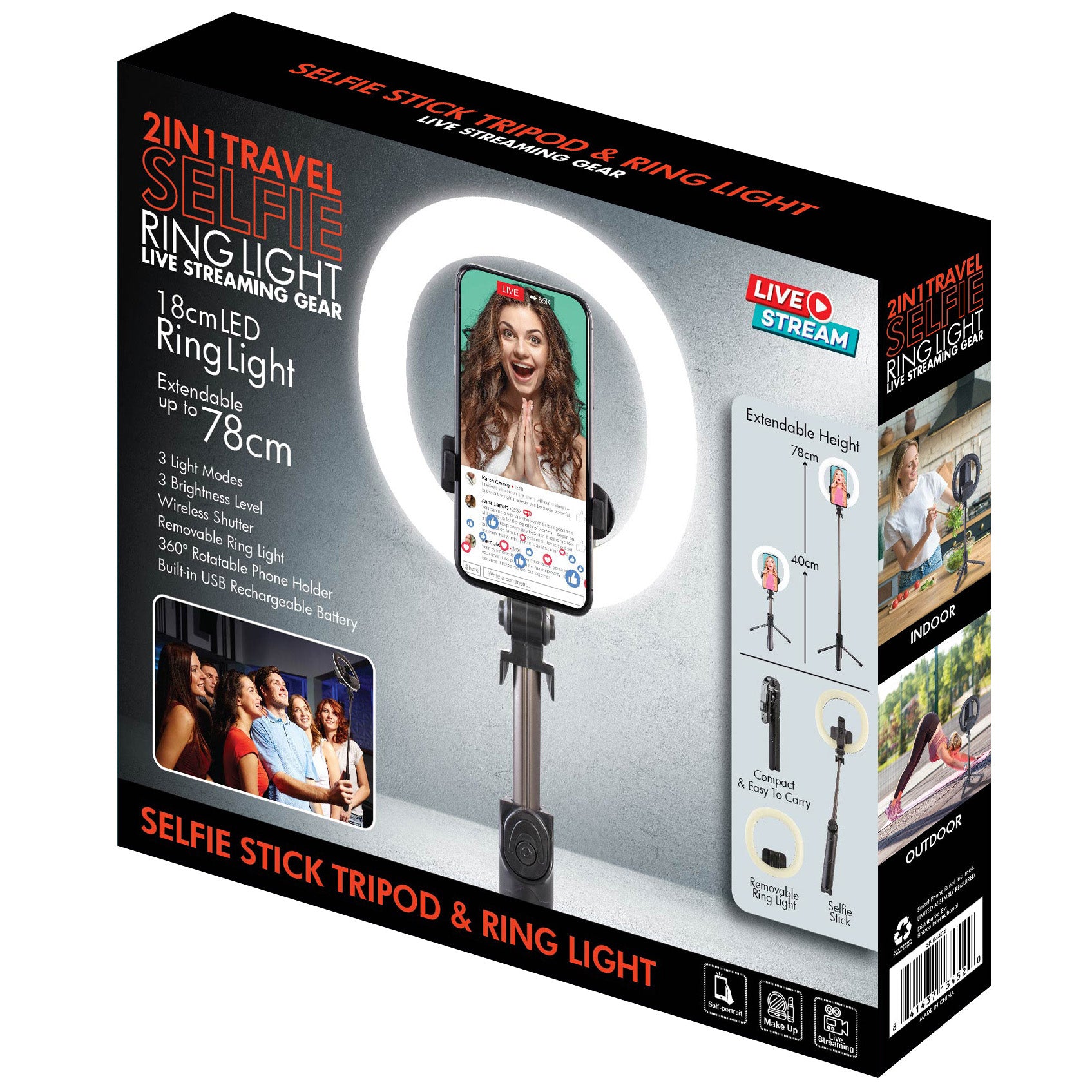 Selfie Stick & Light | Hot Dollar Newtown | One Stop Variety Shop – Hot ...